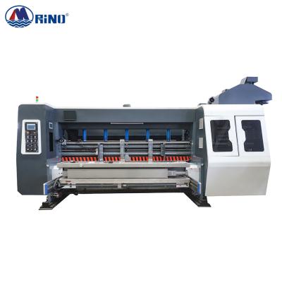 Cina Stampatrice di Flexo di colore del contenitore 2 di cartone della TV con tagliare di Slotter in vendita