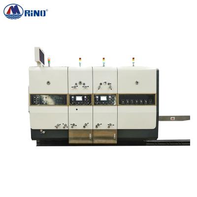 Cina Il cartone ondulato incarta la stampatrice di Flexo di 3 colori con tagliare automatico in vendita