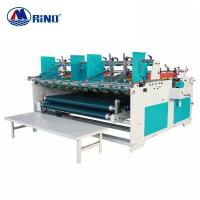 China Double Head Semi Automatic Folder Gluer 2000x1100mm Max Box Size for sale