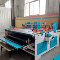 China Double Head Semi Automatic Folder Gluer 2000x1100mm Max Box Size for sale
