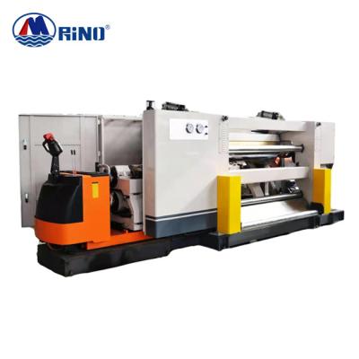 Cina la linea di produzione del cartone ondulato 120m/min, la cassetta 380V ha ondulato la macchina del singolo Facer in vendita