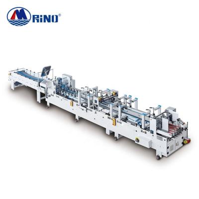 Cina Linea retta piegatura ad alta velocità e macchina 400m/min di incollatura per la scatola di carta in vendita