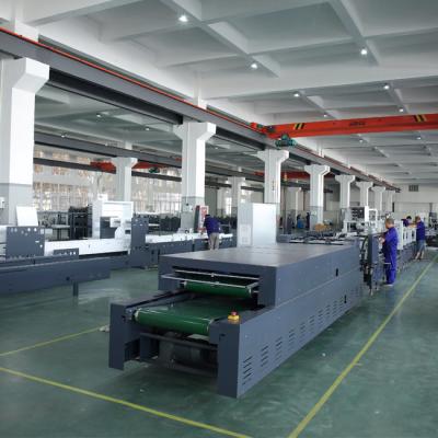 Китай Прямая линия высокоскоростная складчатость и машина 400m/min клеить для бумажной коробки продается