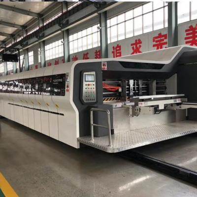 中国 6色のカートン箱のFlexoの印字機高速Slotterはダイ カッタ 販売のため