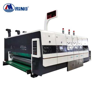 Cina Precisione 1.5mm alimentazione tagliante del margine anteriore della macchina del contenitore di cartone di 3 colori in vendita