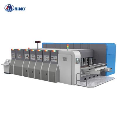 Cina Aspirazione di stampa superiore ad alta velocità ondulata mobile di vuoto della stampatrice di Flexo in vendita