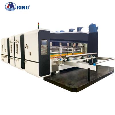 Cina Contenitore Flexo di cartone che stampa vibrazione tagliante rotatoria della macchina scanalatrice in vendita