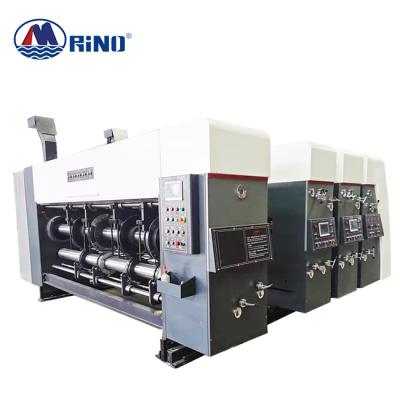 China caixa ondulada de 1400mm que imprime a máquina de entalho de duas cores à venda