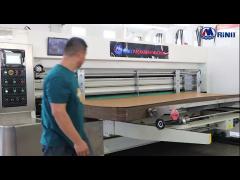 RINO Carton Box Flexo Printing Machine Stainless Steel With Slotter And Stacker