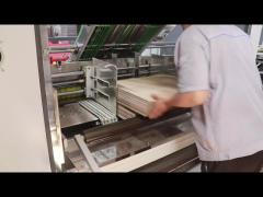 Corrugated Board Laminating Machine 13000 Pcs/H Easy Maintenance