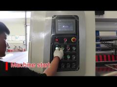 Carton Box 3 Color Flexo Printing Machine With Slotting Die Cutter