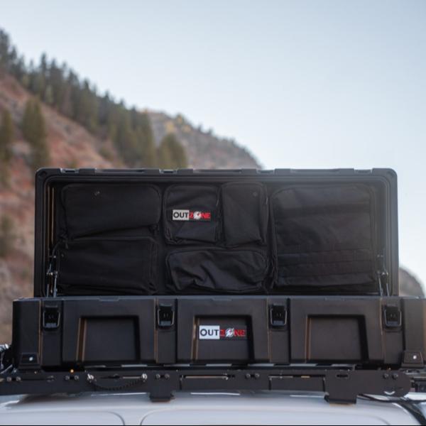 Quality Car Rooftop Large Capacity Storage Case 128L for sale