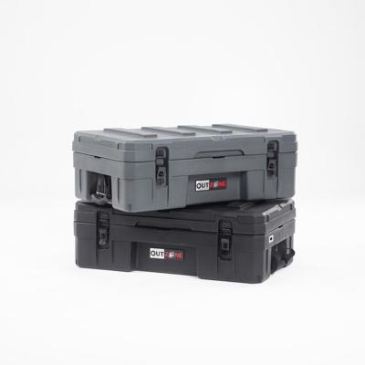 China Camping Carry Car Roof Box 66L Capacity LLDPE Material Customized for sale