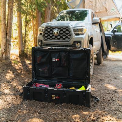 China High Quality 116L Rotoplastic Tool Box Automotive  Anti-Fall Transport Polyethylene Cargo Case ODM Customization Supported for sale