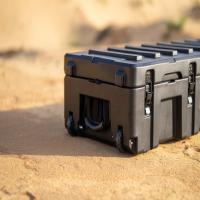 China High Quality 122L Stackable Plastic Gear Box Toolbox Shock and Pressure-Proof Customizable ODM Support for sale