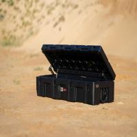 China High Quality 122L Stackable Plastic Gear Box Toolbox Shock and Pressure-Proof Customizable ODM Support for sale