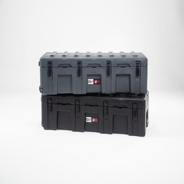 Quality High Quality 122L Detachable Waterproof Storage Box Rotoplastic Outdoor Activity Tool Case for Car Roof-ODM Customization for sale