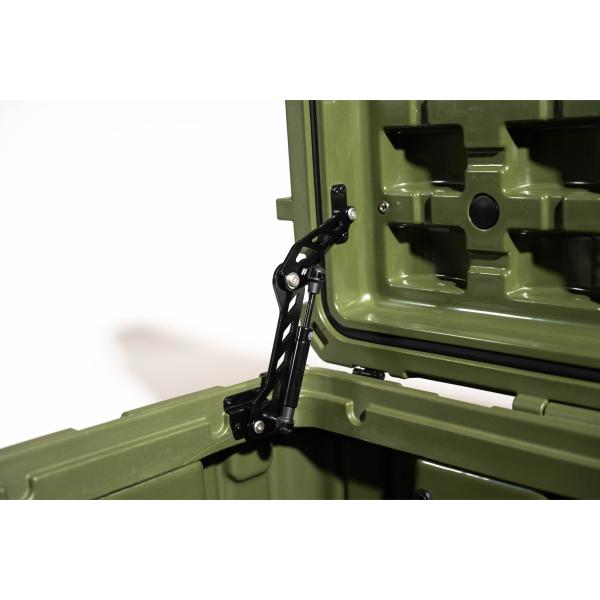 Quality 150L Large Capacity Hard LLDPE Waterproof Plastic Cargo Transportation for sale
