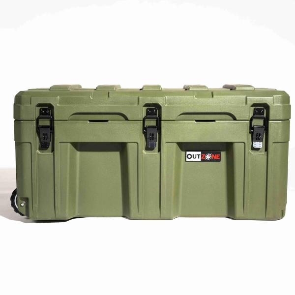 Quality V5 Rugged Camping Storage Box Interlocking Stackable 150L Capacity for sale