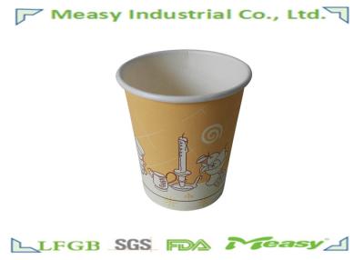 Cina le tazze eliminabili amichevoli 180ml da 6 once Eco con stampa su misura di Flexo di progettazione in vendita