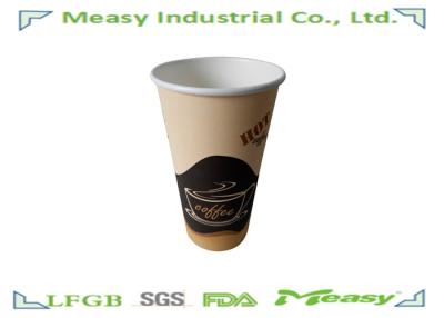 Cina tazze di carta a parete semplice eliminabili 20oz per bere caffè/dell'acqua calda in vendita