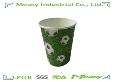 Cina tazza di carta eliminabile 7.5OZ per bere caldo con il calcio stampata in vendita