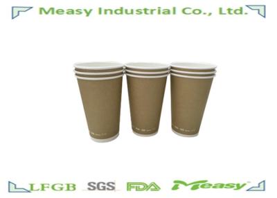 China Os copos quentes de um papel de embalagem da parede para o produto comestível do café/forram copos do café à venda