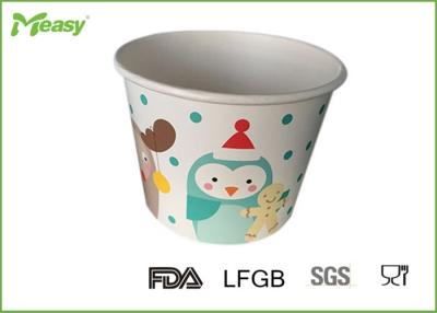 中国 フローズンヨーグルト/アイス クリームのFDA LFGBの標準のためのカスタマイズされた使い捨て可能なペーパ ボール 販売のため