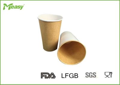 China 16oz de originele Kleur isoleerde Beschikbare Koffiekoppen met Deksels, Druk Op basis van water Te koop