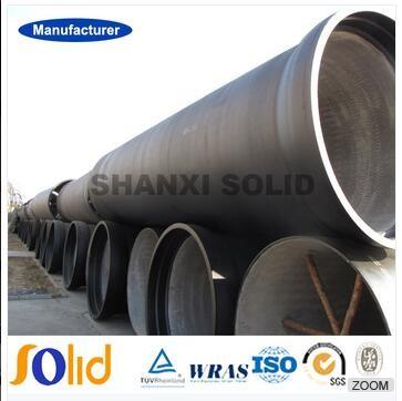China EN545 Ductile Iron Pipe class k9 c25 c30 c40 socket spigot water pipe for sale