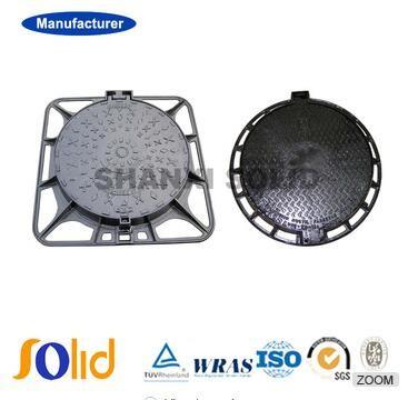 China High quality EN124 ductile iron manhole sewer cover for sale