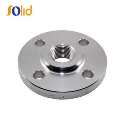 China 150# ANSI RF 304L Stainless Steel Forged Threaded Flange for sale