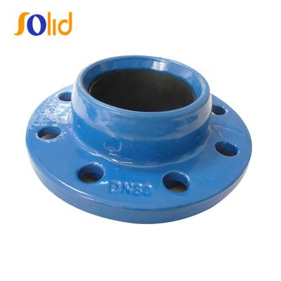 China ISO2531,EN545/598 FBE Epoxy Coating Ductile Iron Flange for sale