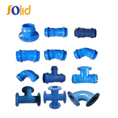 China ISO2531/EN545/EN598 DCI pipes and fittings for sale