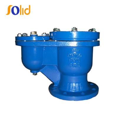 China Ductile Iron DIN3352 flanged Double Orifice Air Release Valve DN100,PN10,PN16 for sale