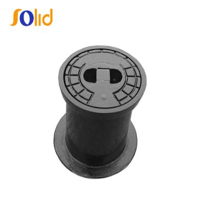China EN124 ductile cast iron surface box valve box water meter box for sale