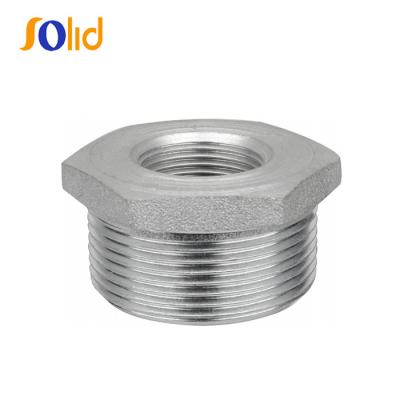 China ASTM A105 3000lbs Carbon Steel Pipe Fittings Bushing Price for sale