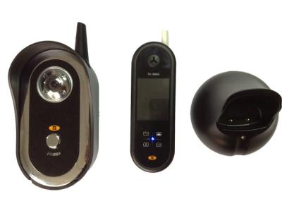 Cina Colori il video telefono della porta della villa nera, i video citofoni senza fili 2.4ghz in vendita