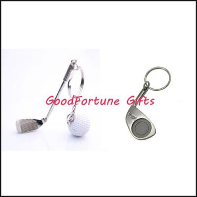 China Taco de golfe KeyChain do golfe do metal do presente da promoção à venda