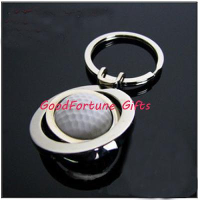 China Presente da promoção dos keyrings de KeyChain do metal do golfe à venda
