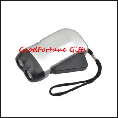 China Promotion Customed logo Hand-Swing Switch Torch flashlight for sale
