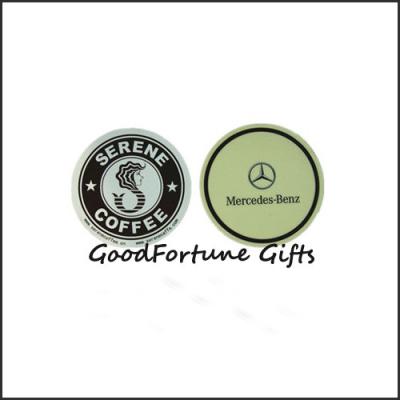 China Promotion customed Eco pp coaster cup pads gift supplier printed logo for sale