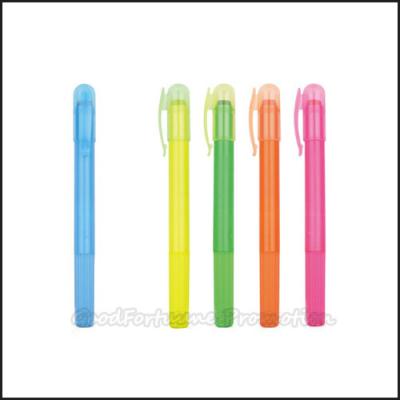 China Customed promotion Printed logo advertising glitter highlighter business gift for sale