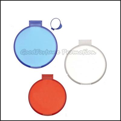 China O portable relativo à promoção lateral dobro portátil da dobra da venda quente compo o presente cosmético do espelho à venda