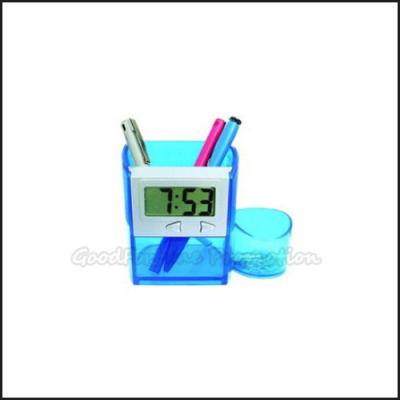 China Tempo impresso relativo à promoção da data da semana da temperatura do suporte da pena da tabela da mesa da dobra do logotipo da venda quente à venda