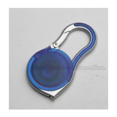 China Keyrings impressos relativos à promoção do keychain dos carabiners da propaganda do logotipo com presente da fita à venda