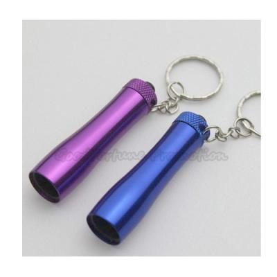 China O logotipo impresso relativo à promoção conduziu keyrings do keychain da tocha da lanterna elétrica com o presente do abridor de garrafa à venda