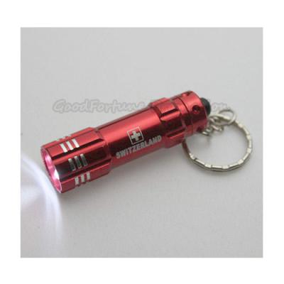 China O logotipo impresso relativo à promoção conduziu keyrings do keychain da tocha da lanterna elétrica com o presente do abridor de garrafa à venda