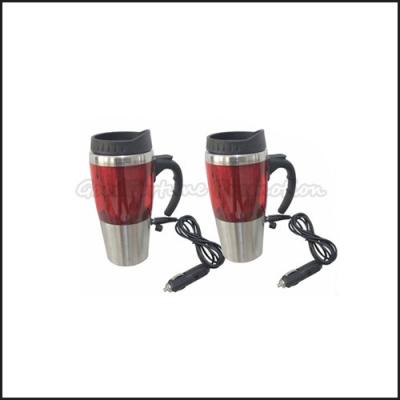 China Presente Electrothermal de aço inoxidável relativo à promoção do copo da bebida da água da caneca do copo do curso de carro à venda