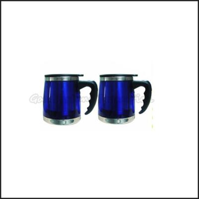 China A promoção imprimiu a garrafa de aço inoxidável do copo da bebida da água da caneca dos esportes do café do logotipo à venda